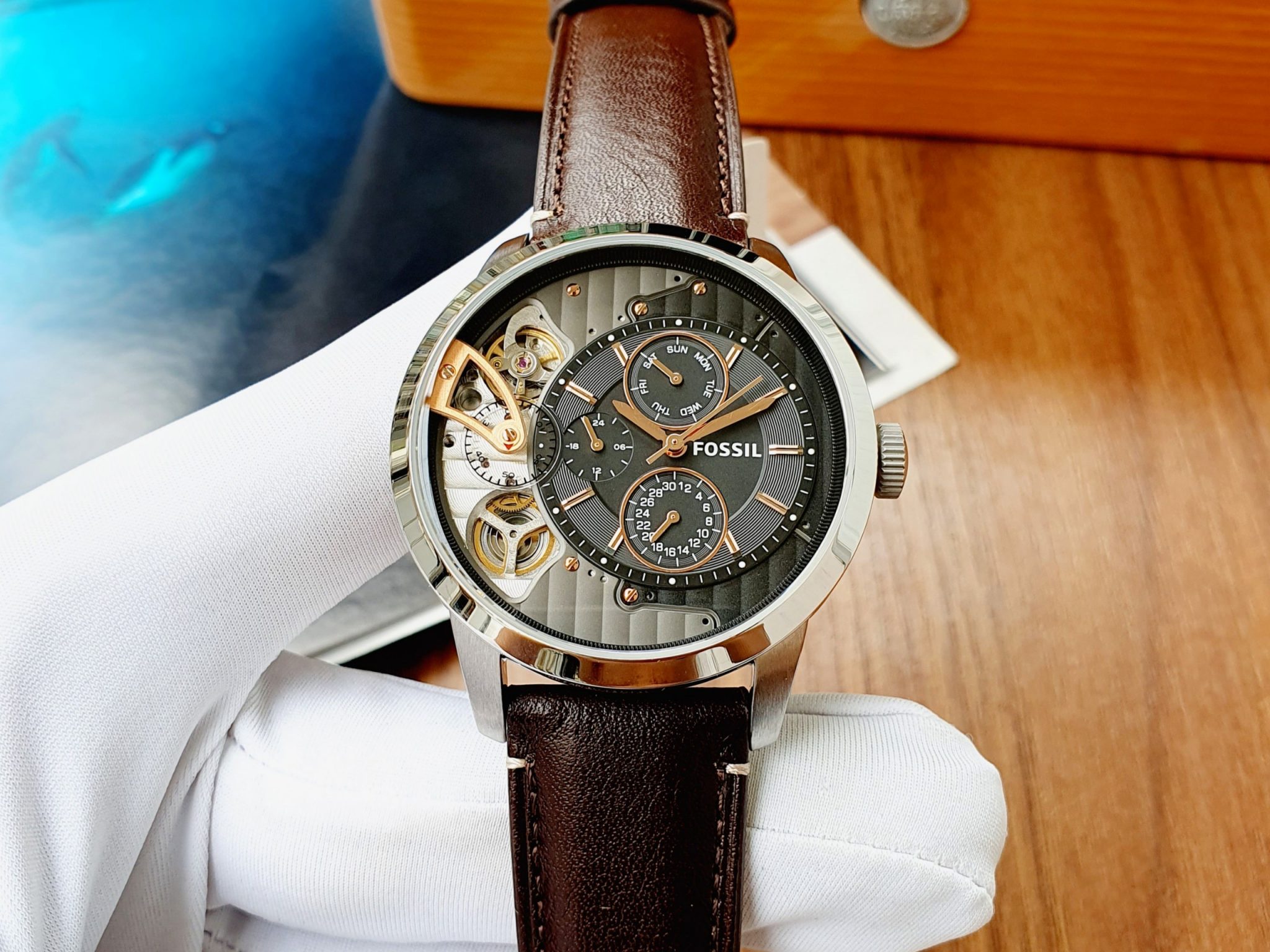 Đồng hồ nam Fossil ME1163 Quartz - Đồng hồ Tulen